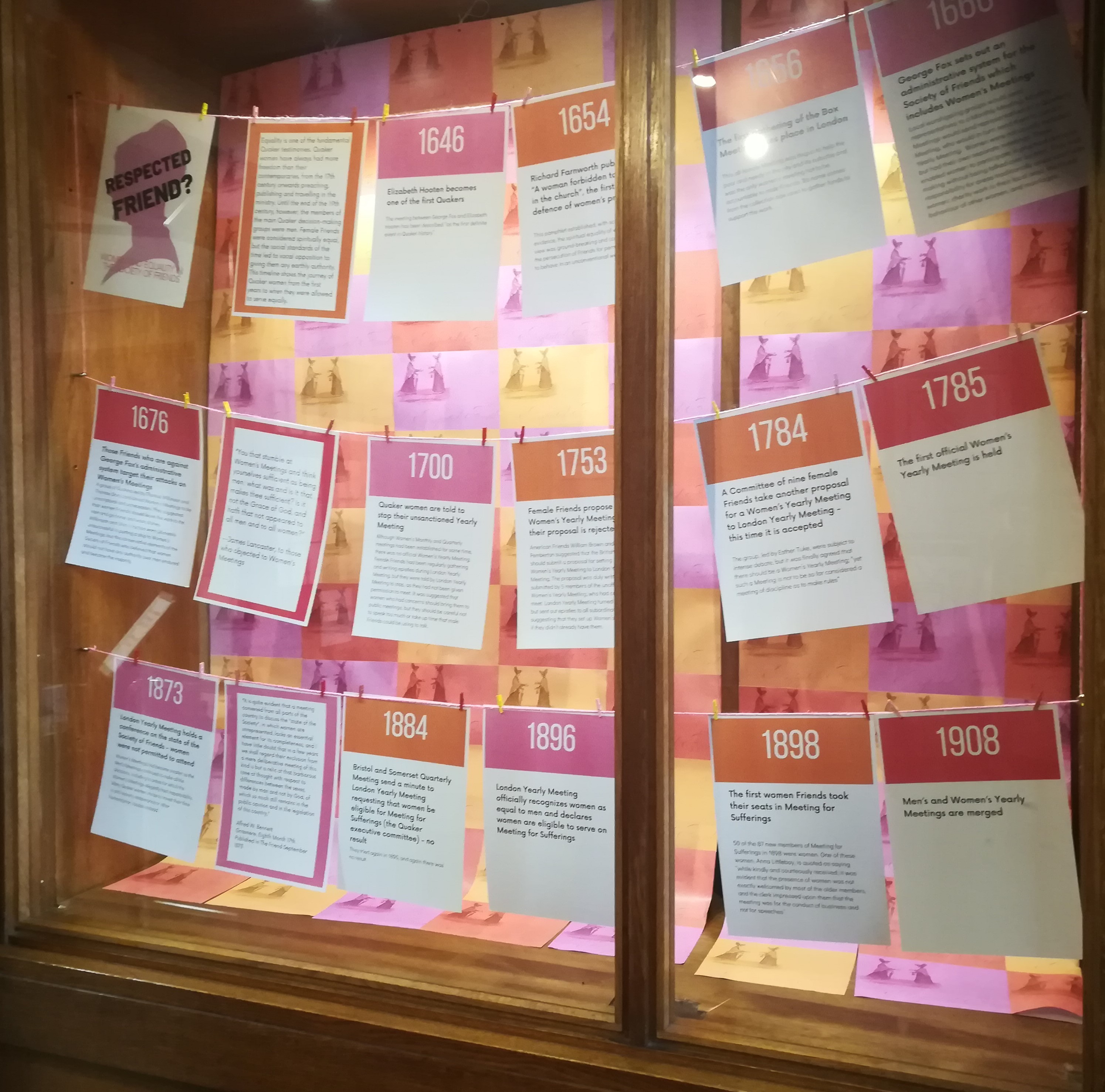 Respected Friend? Women and equality in the Society of Friends | Quaker ...