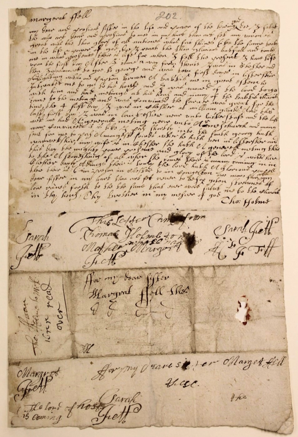 The Swarthmore Documents: letters from the beginning of Quakerism | Quaker Strongrooms